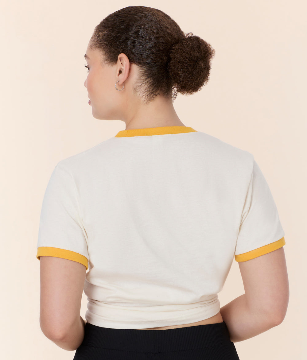 Mindy Tee - Cotton - White – Andie Co.